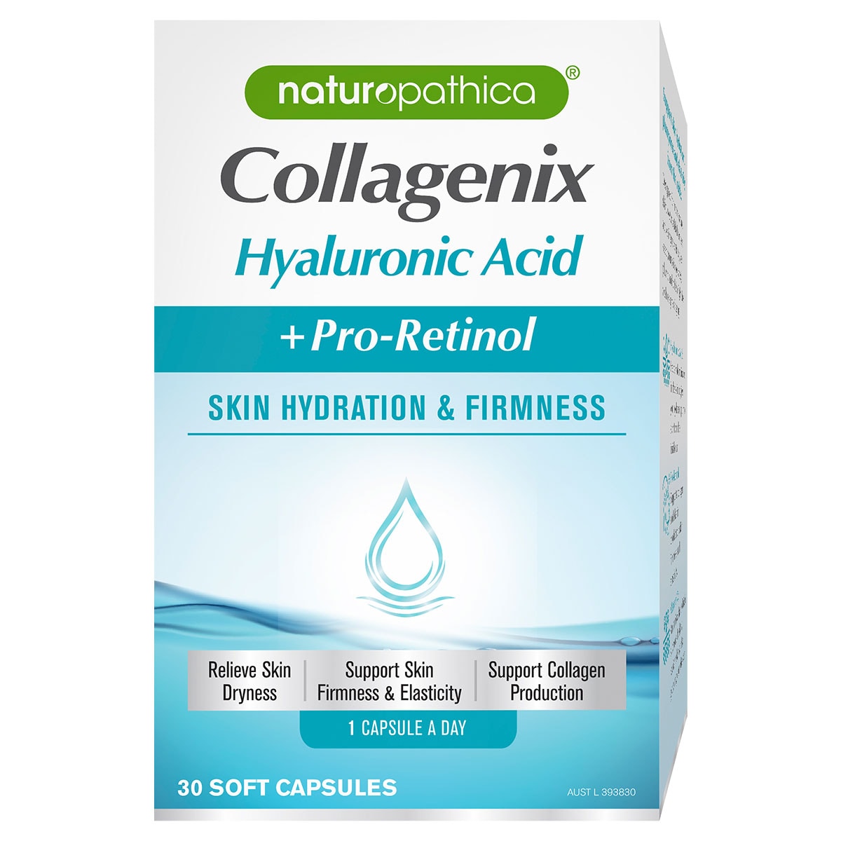 Naturopathica Collagenix Hyaluronic Acid + Pro-Retinol 30 Capsules ...