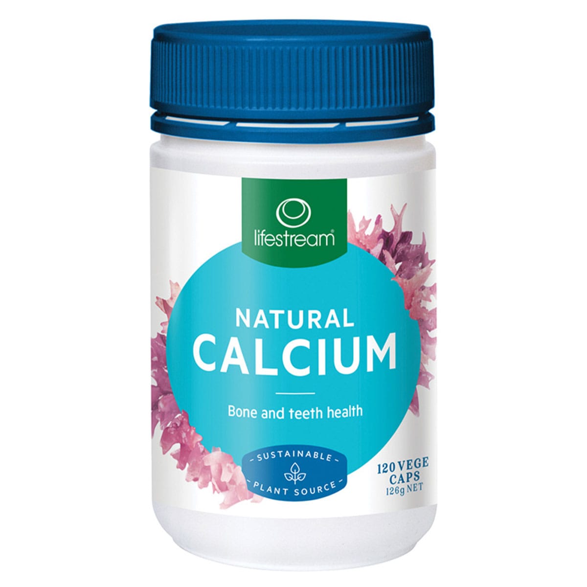Lifestream Natural Calcium 120 Capsules | Healthylife