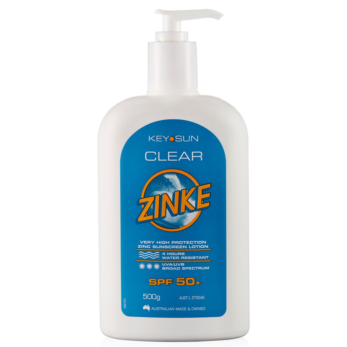 Key Sun Clear Zinke SPF50 500g | Healthylife