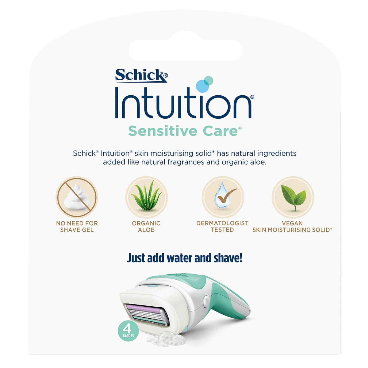 Schick Intuition Sensitive Care Cartridges 3 Pack