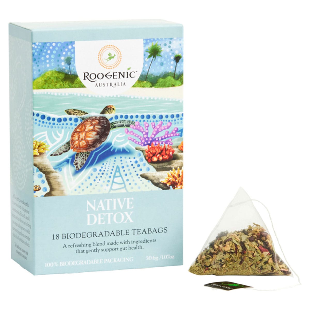Roogenic Australia Native Detox 18 Tea Bags | Healthylife