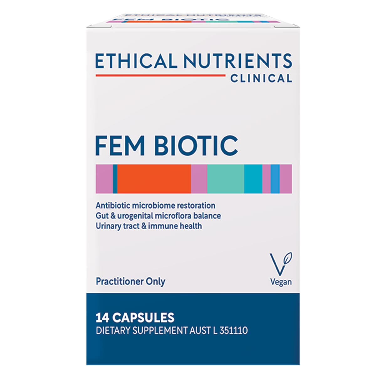 Ethical Nutrients Clinical Fem Biotic 14 Capsules | Healthylife