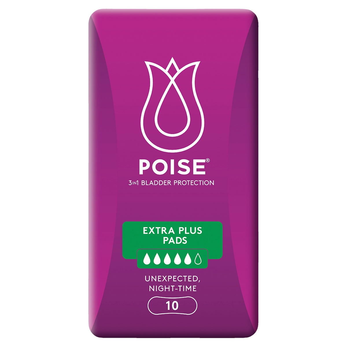 Poise Pads Extra Plus 10 Pack | Healthylife