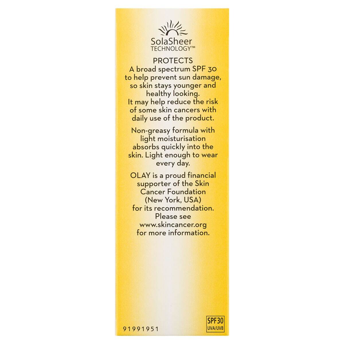 Olay Complete Defence Daily UV Lotion Sensitive SPF30 75ml