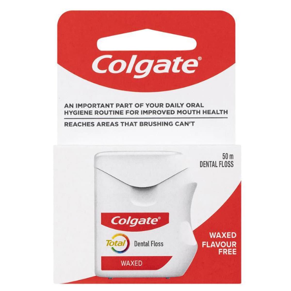 Colgate Total Waxed Dental Floss 50m | Healthylife