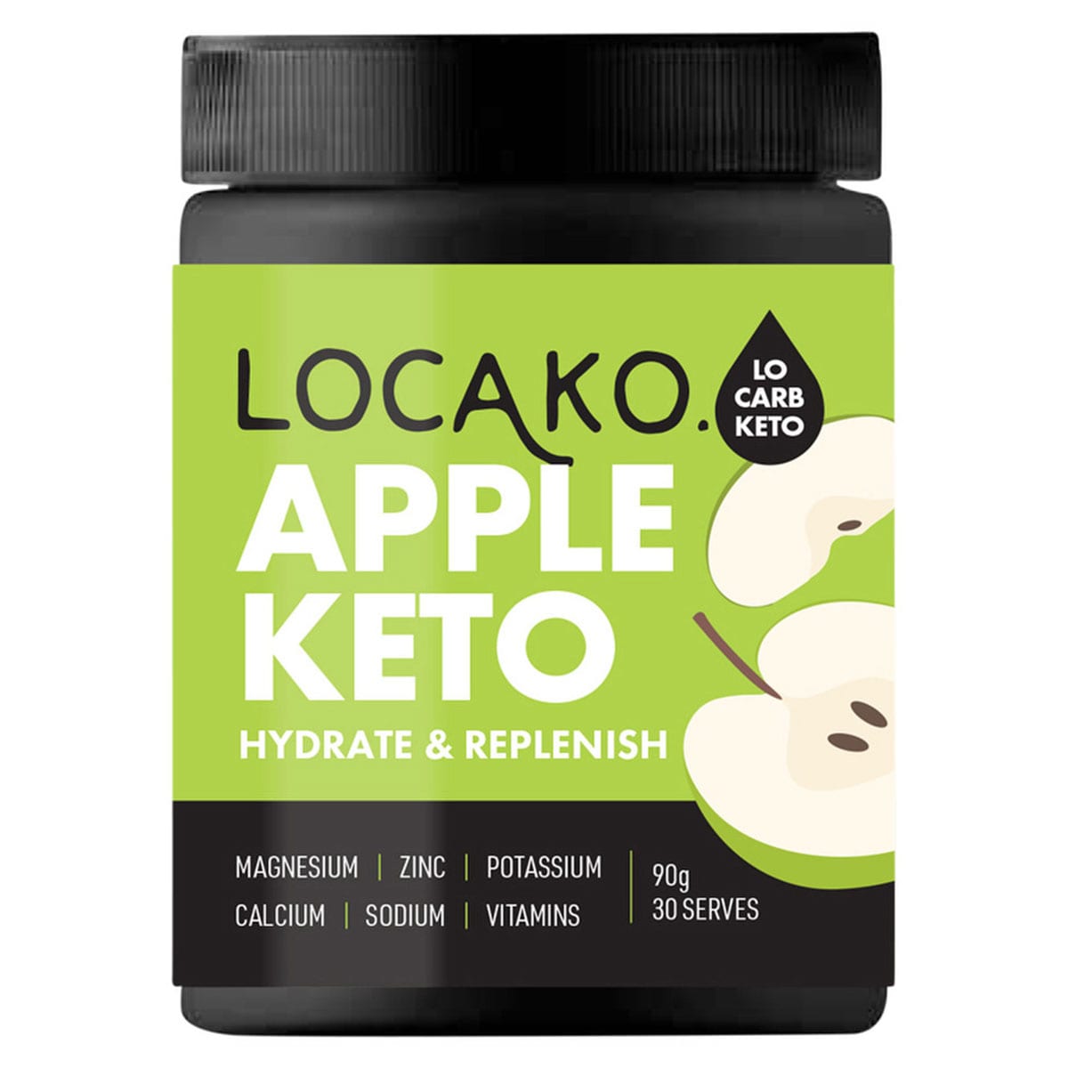 Locako Apple Keto Electrolytes Bhb Energy Blend 90G | Healthylife