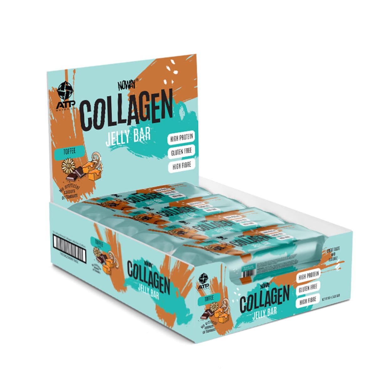 ATP Science Noway Collagen Jelly Bar Toffee 12 x 60g | Healthylife