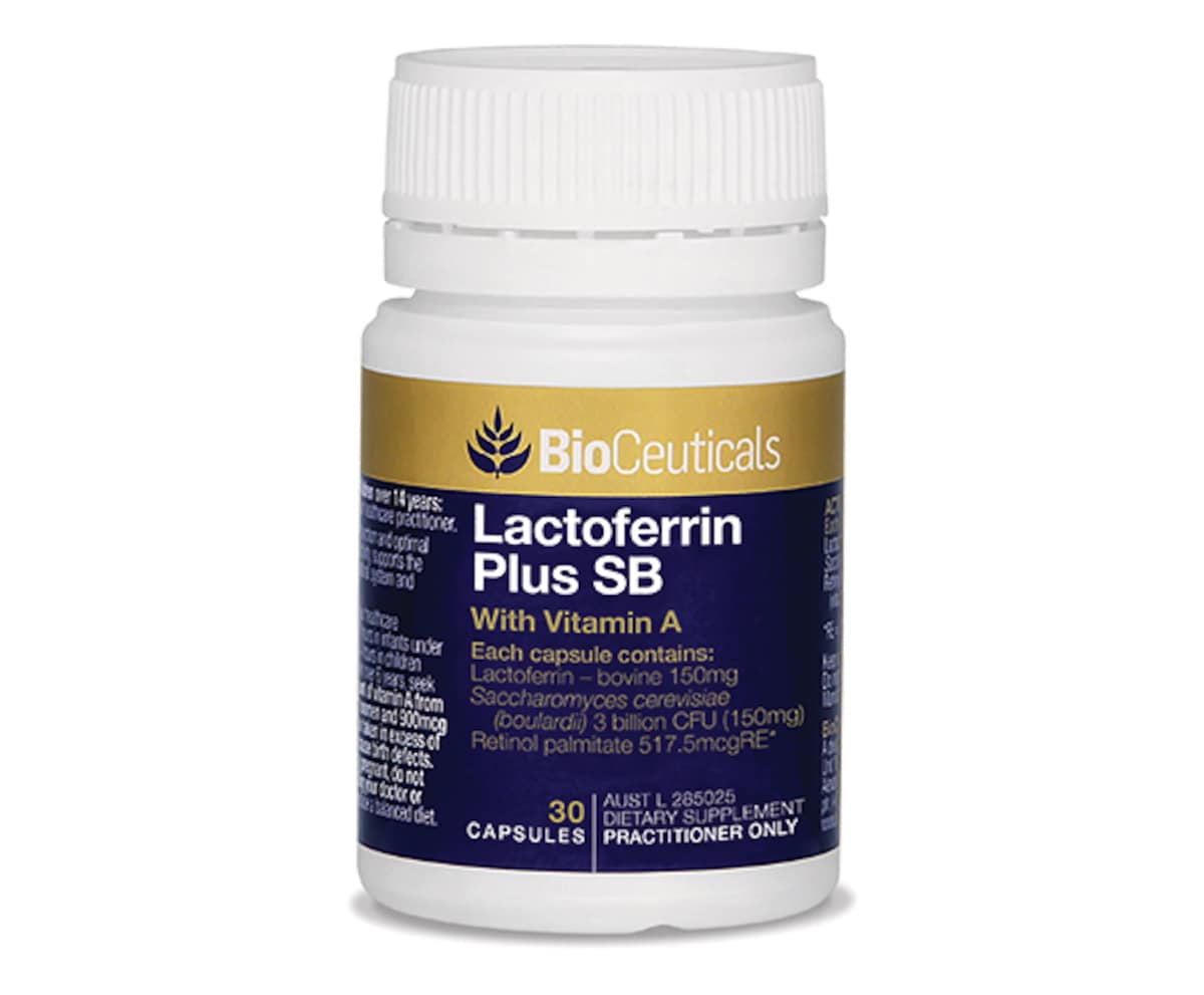 Bioceuticals Lactoferrin Plus SB 30 Capsules | Healthylife