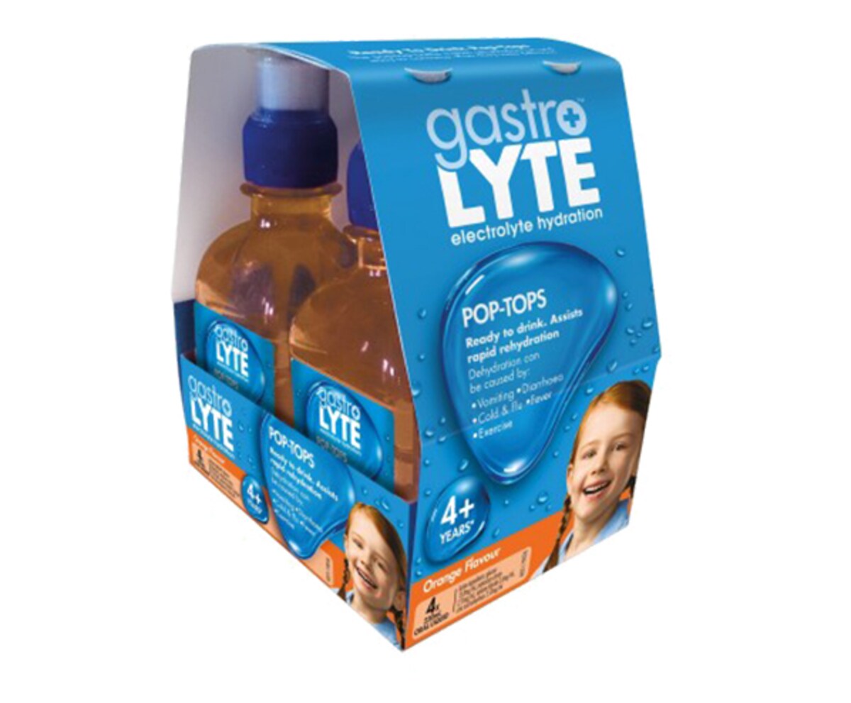 Gastrolyte Ready to Drink Orange 250ml x 4 Pack | Healthylife