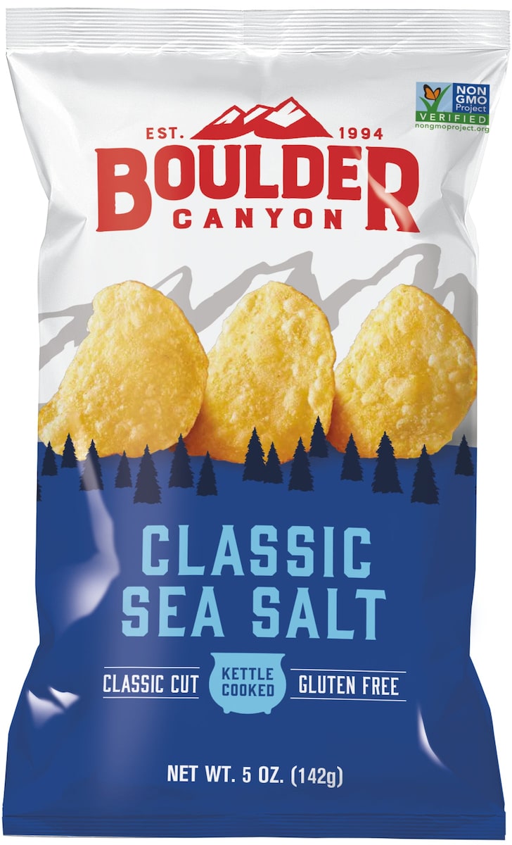 Boulder Canyon Classic Sea Salt Chips 142g