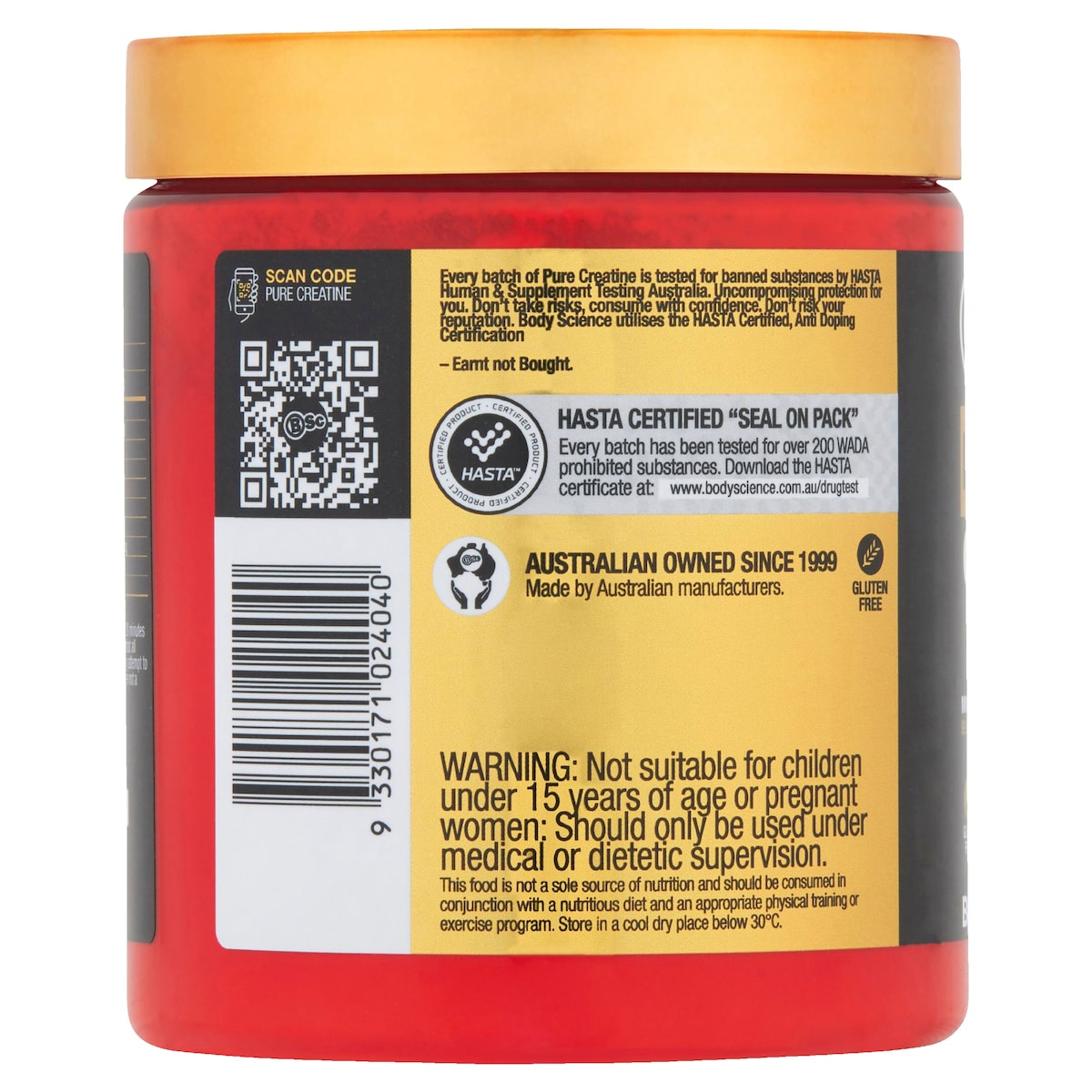 BSc Body Science Pure Creatine 200g