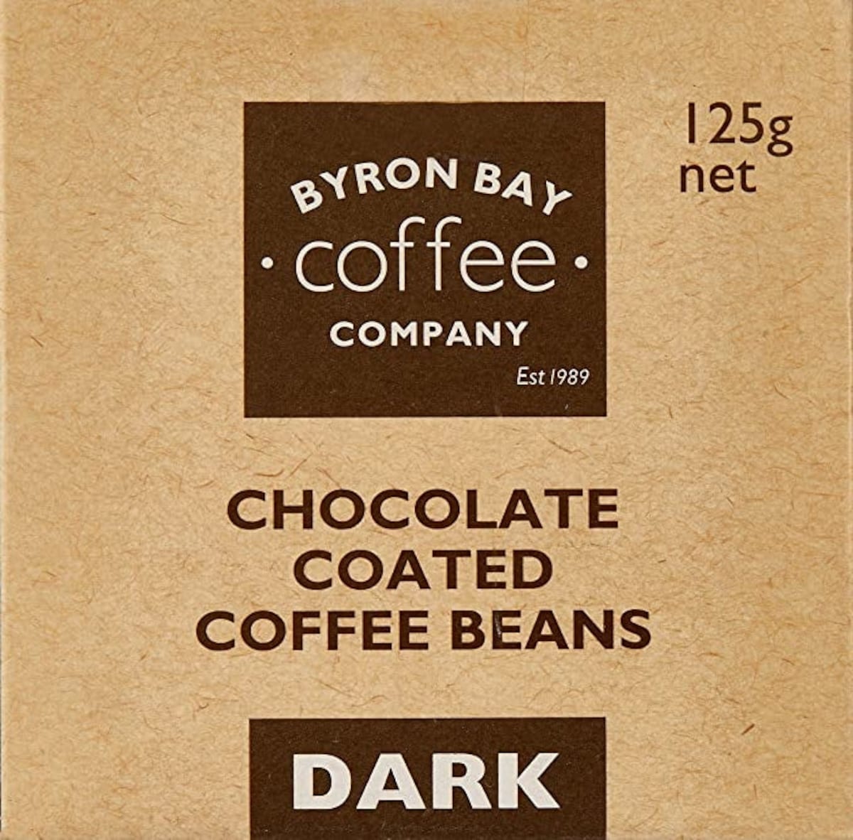 Byron Bay Coffee Company Dark Chocolate Coated Coffee Beans 125g ...