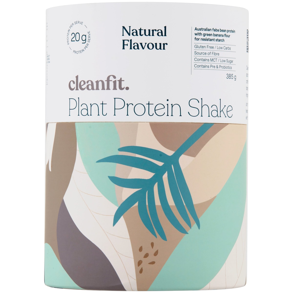 CleanFit Plant Protein Shake Natural Flavour 385g