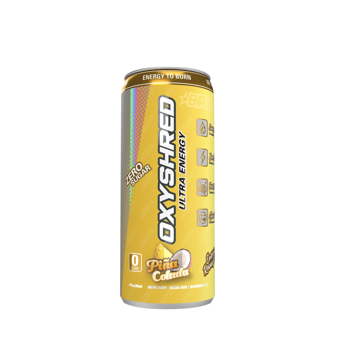 EHPlabs OxyShred Ultra Energy RTD Pina Colada 12 x 355ml