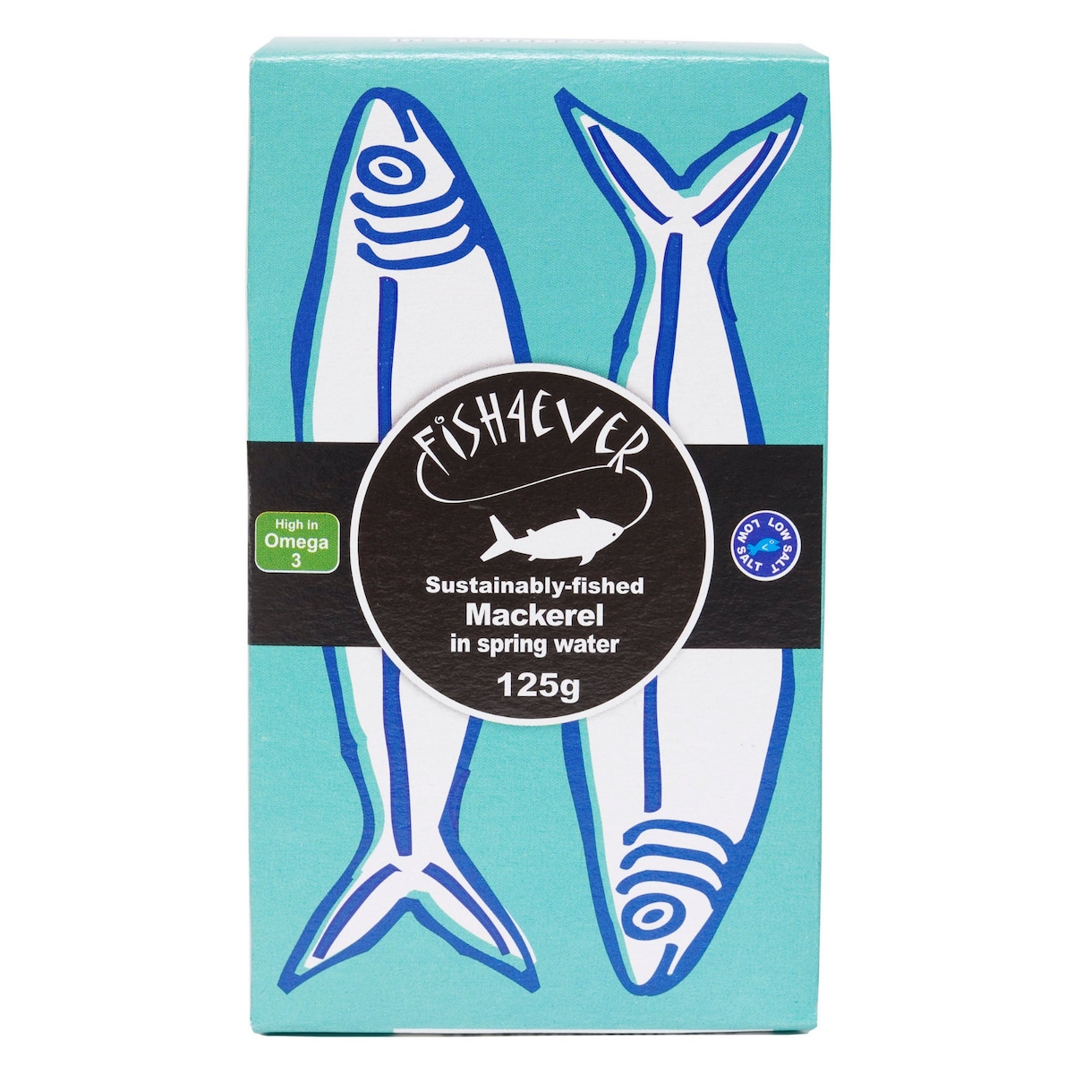 Fish4Ever Mackerel In Spring Water 125g | Healthylife