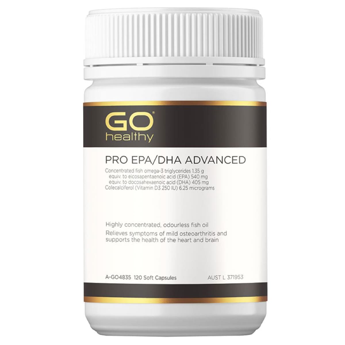 GO Healthy Pro EPA/DHA Advanced 120 Capsules | Healthylife