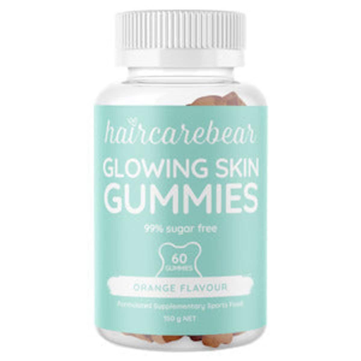 Haircarebear Glowing Skin Gummies 60 Pack | Healthylife