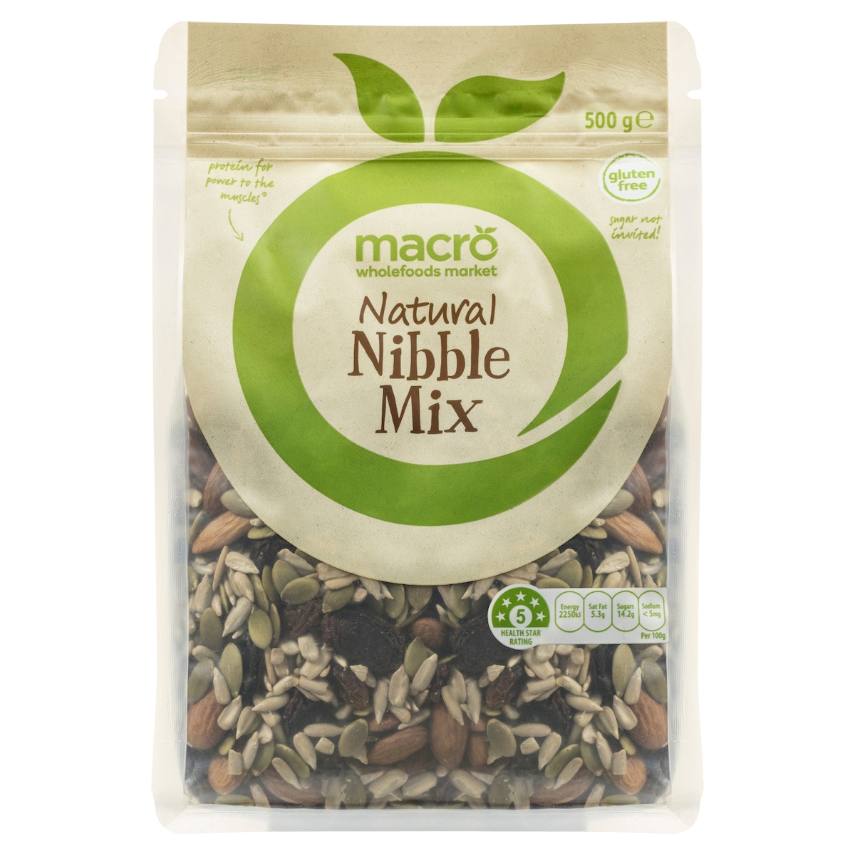 Macro Natural Nibble Mix 500g | Healthylife