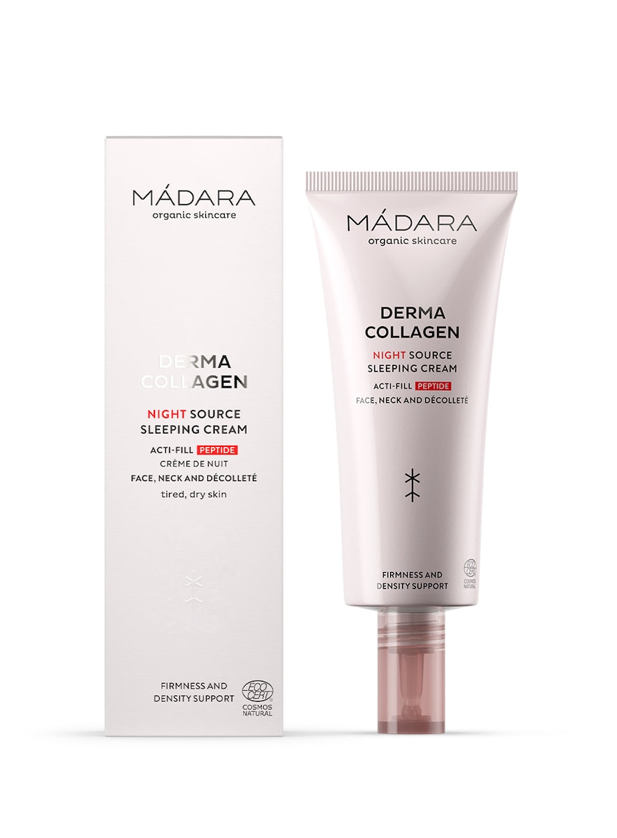 Madara Organic Skincare Derma Collagen Night Source Sleeping Cream 70ml ...
