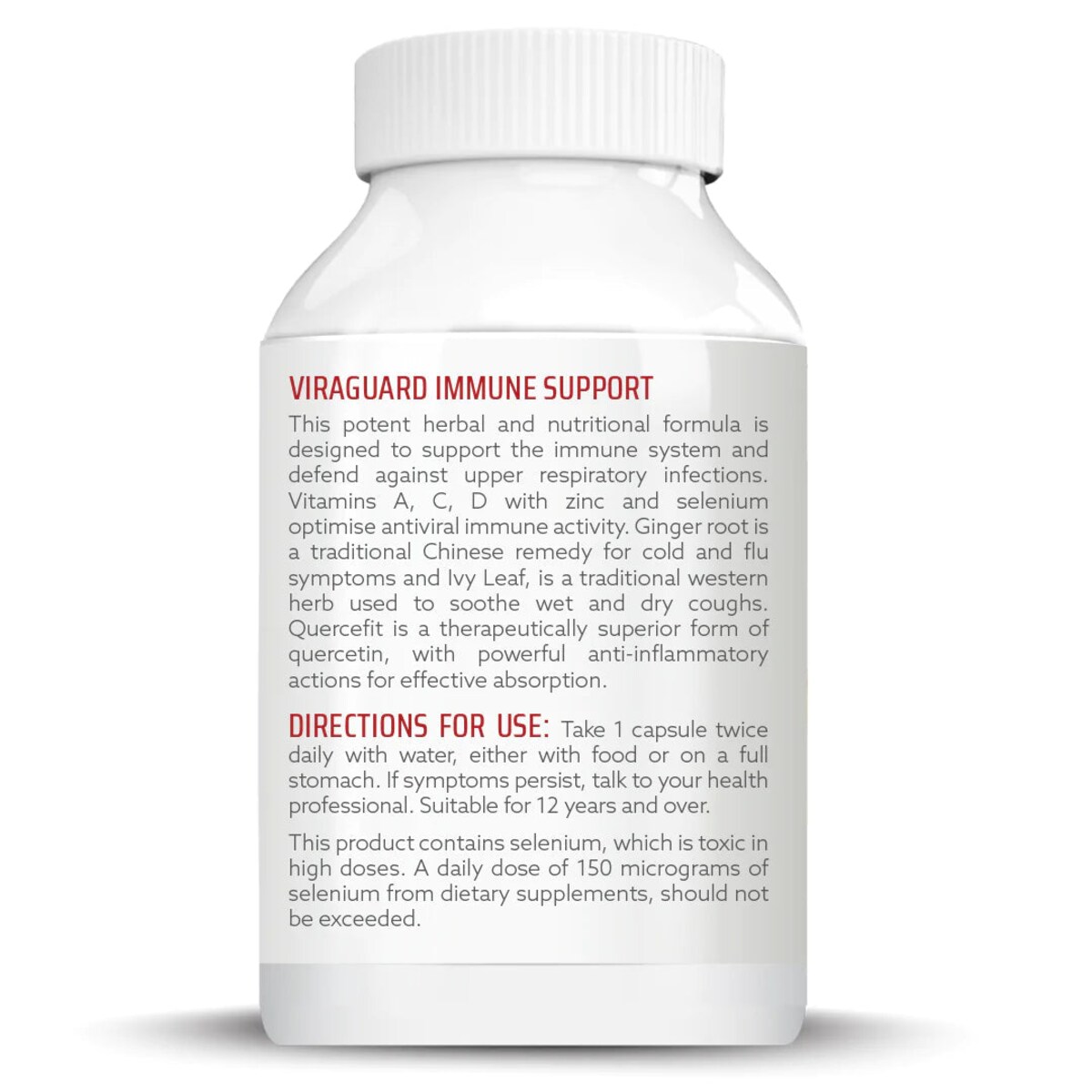 Nature's Help Viraguard Immune Support with Quercetin 60 Capsules