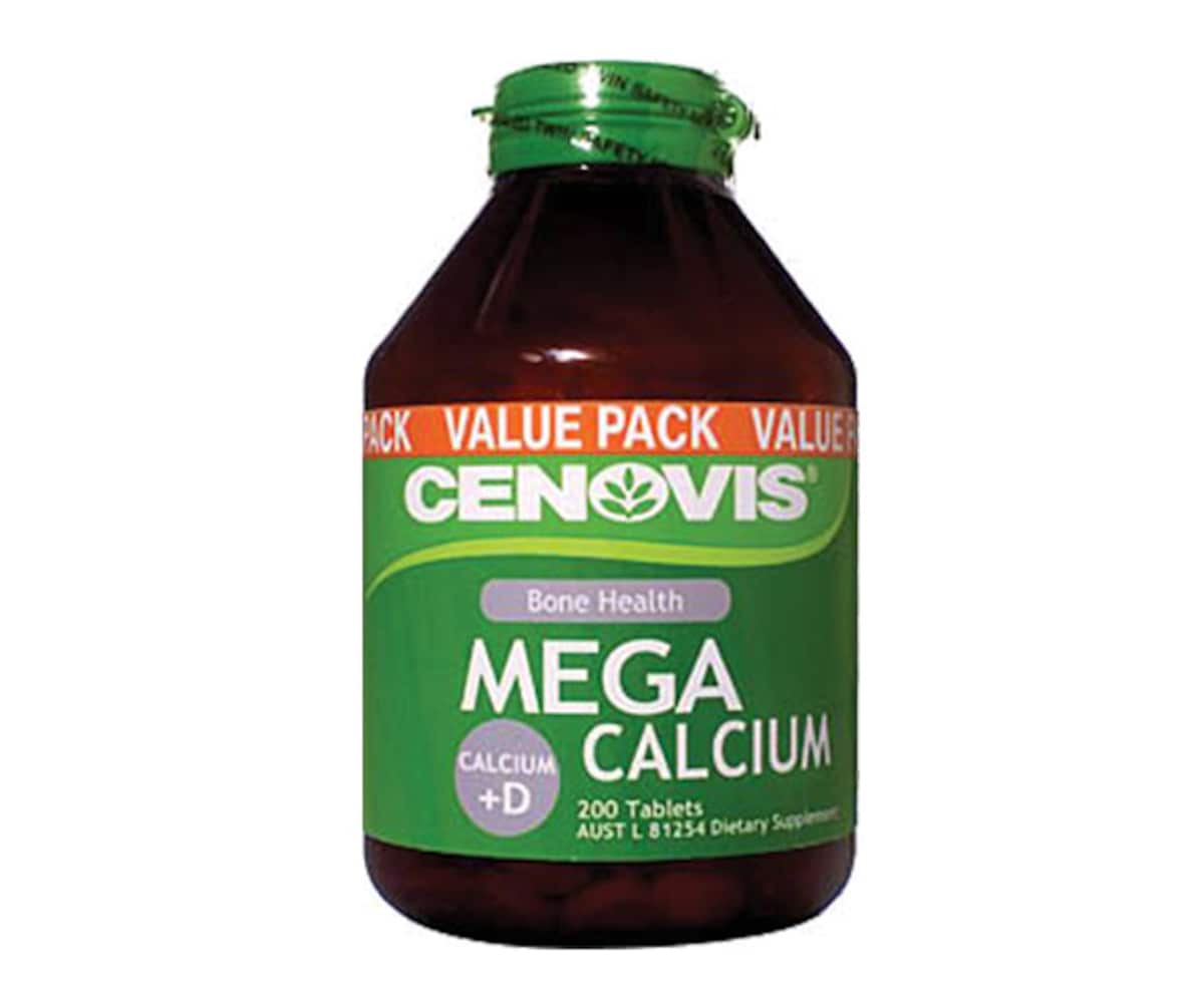 Cenovis Mega Calcium + Vitamin D 200 Tablets | Healthylife