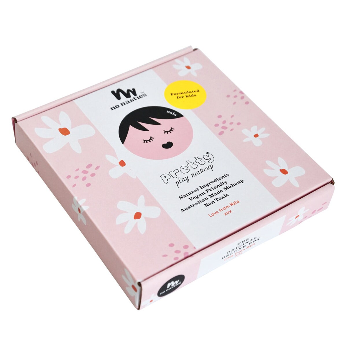 No Nasties Kids Nala Pink Pretty Play Kids Deluxe Makeup Box