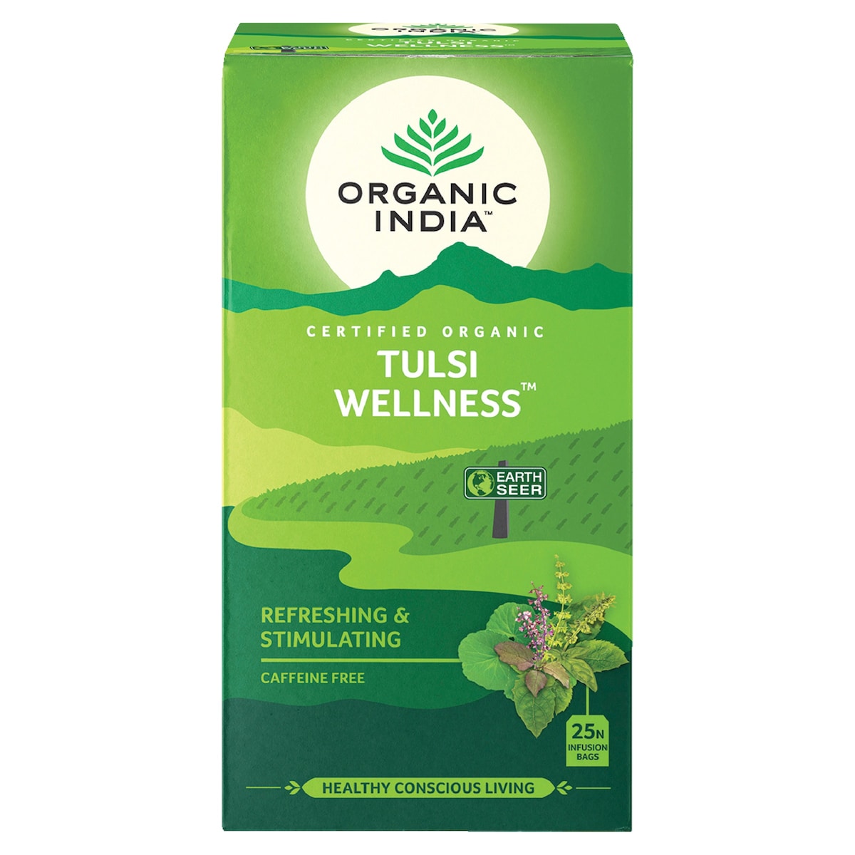 Organic India Tulsi Wellness 25 Tea Bags | Healthylife