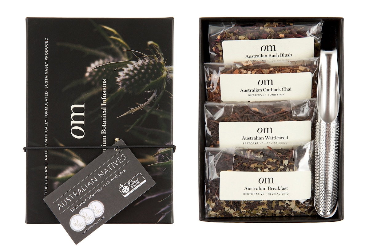 Organic Merchant Australian Native Tea Gift Box 32 cups | Healthylife