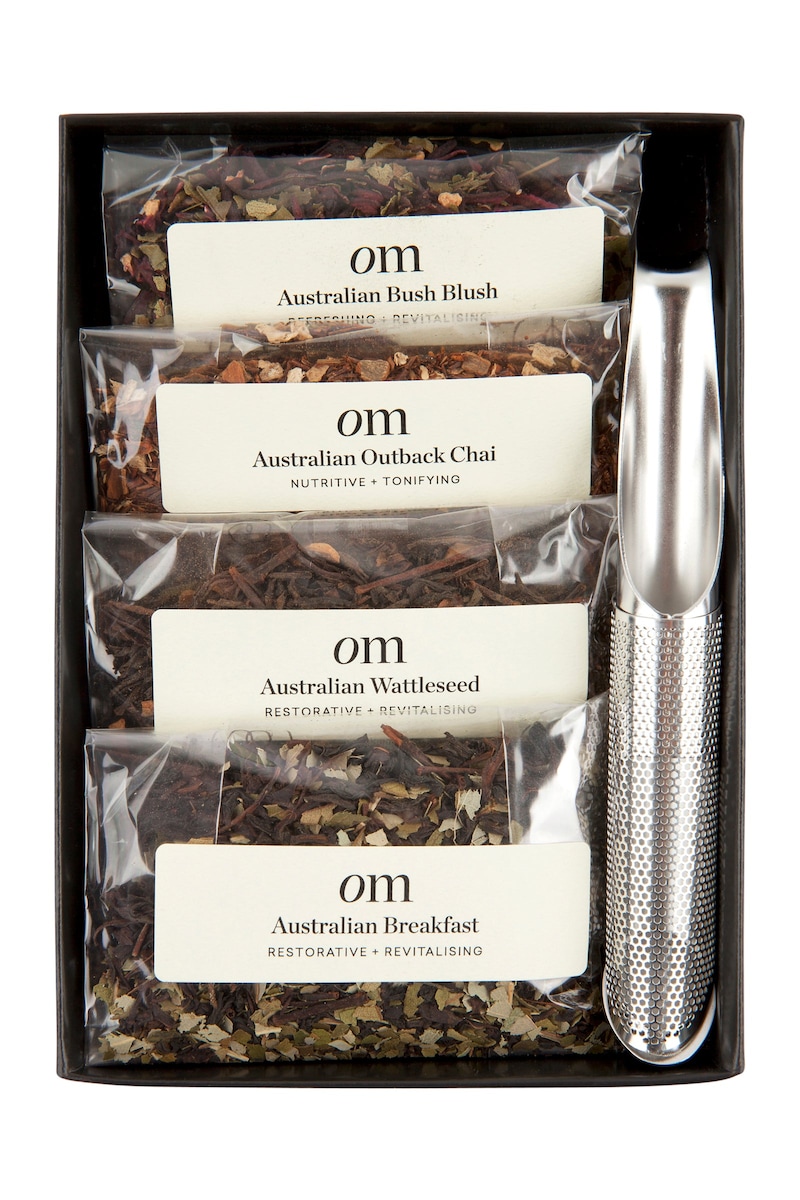 Organic Merchant Australian Native Tea Gift Box 32 cups