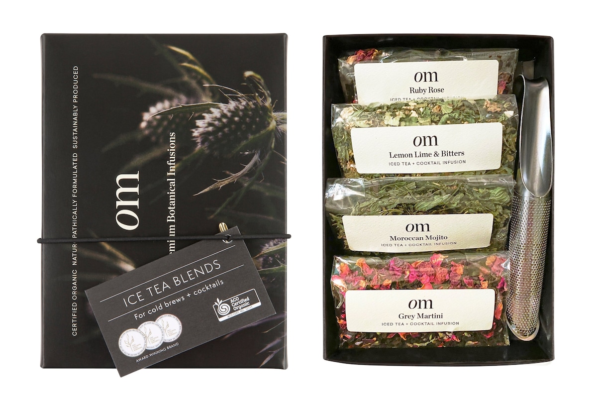 Organic Merchant Iced Tea Gift Box 32 cups | Healthylife