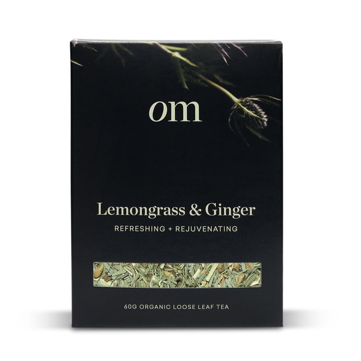 Organic Merchant Lemongrass & Ginger Tea Box 60g