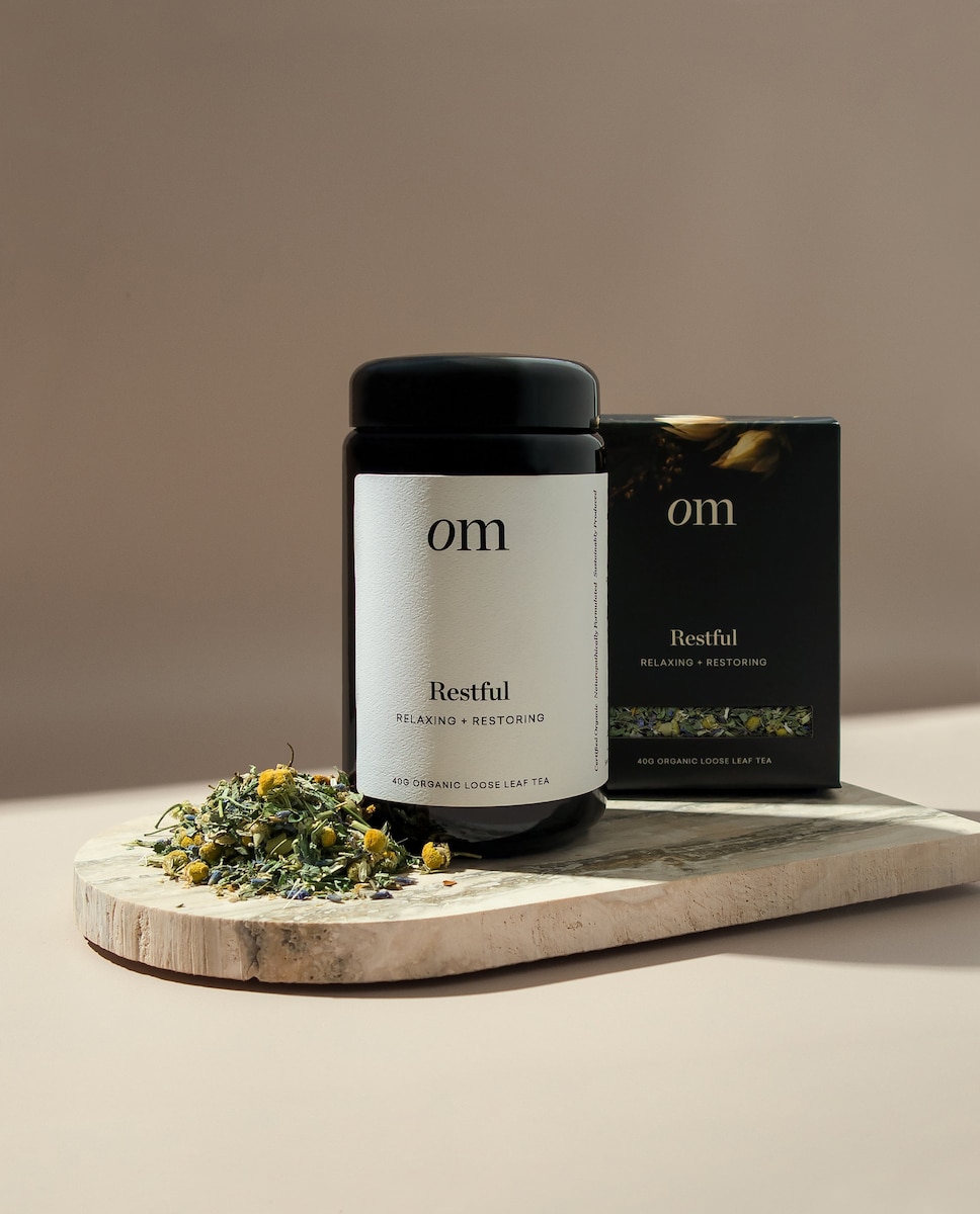 Organic Merchant Restful Tea Jar 40g