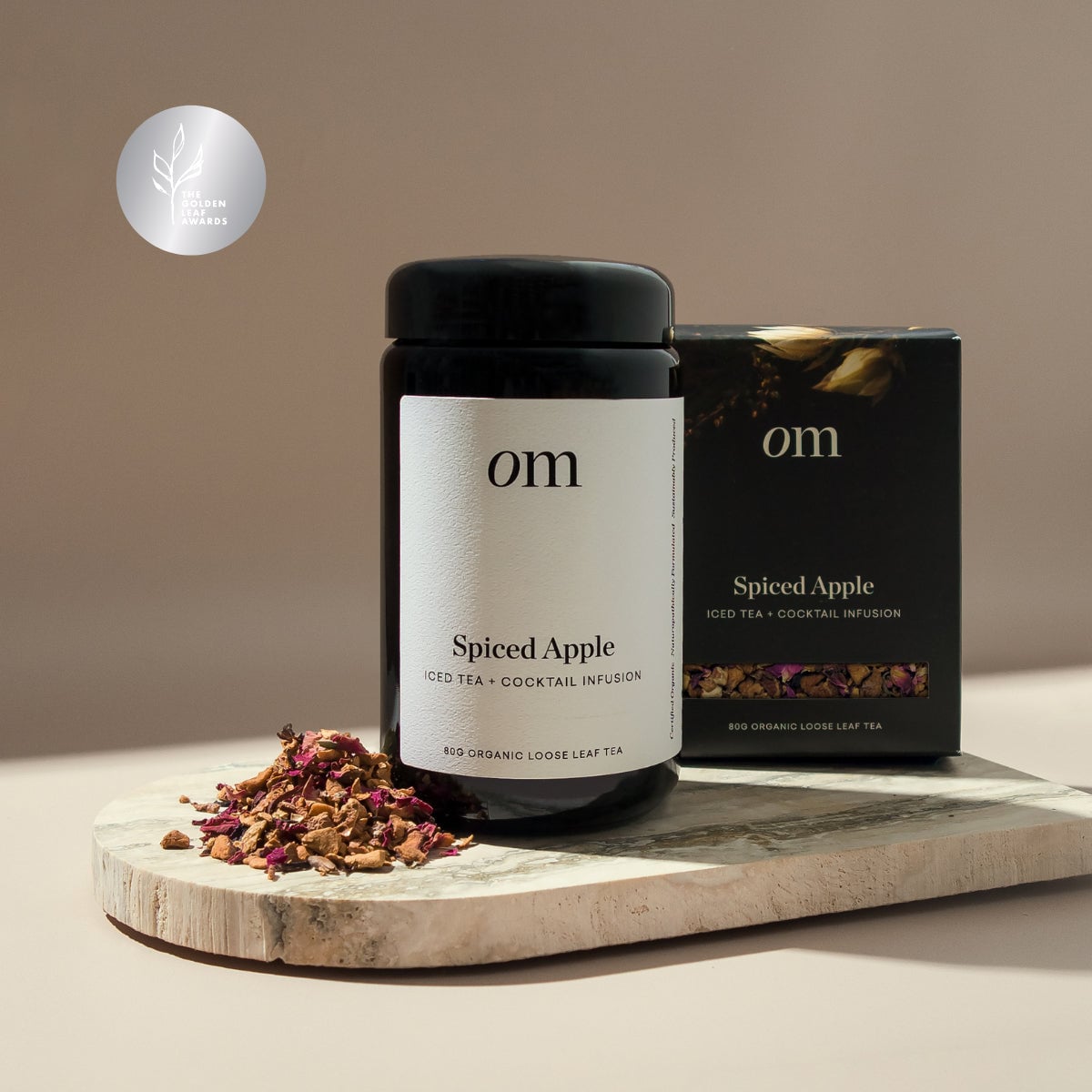 Organic Merchant Spiced Apple Iced Tea Box 80g