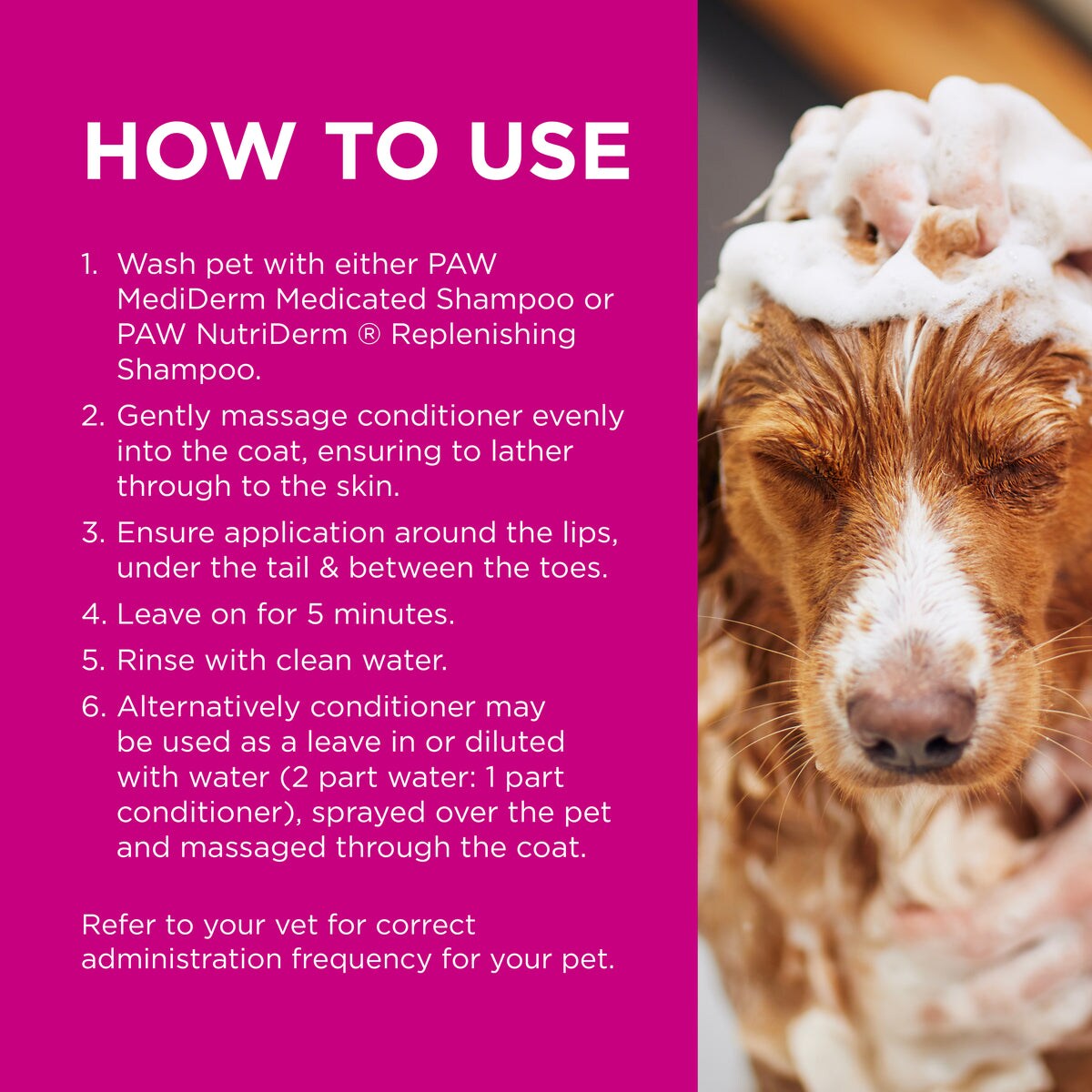 PAW by Blackmores NutriDerm Replenishing Conditioner 500ml