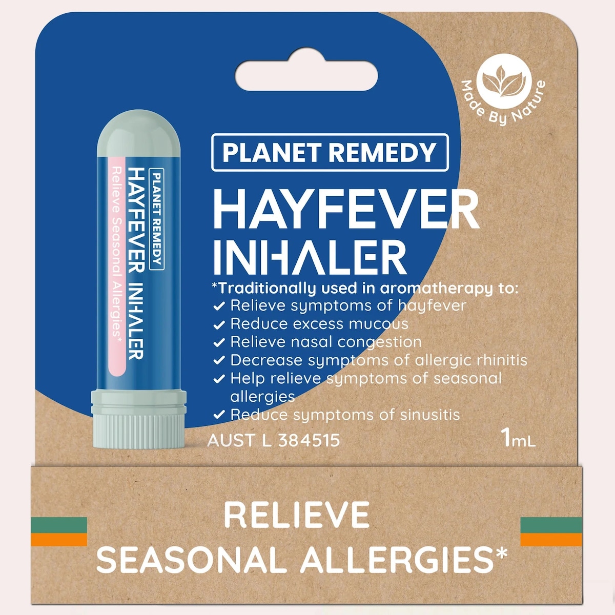 Planet Remedy Hayfever Inhaler 1ml