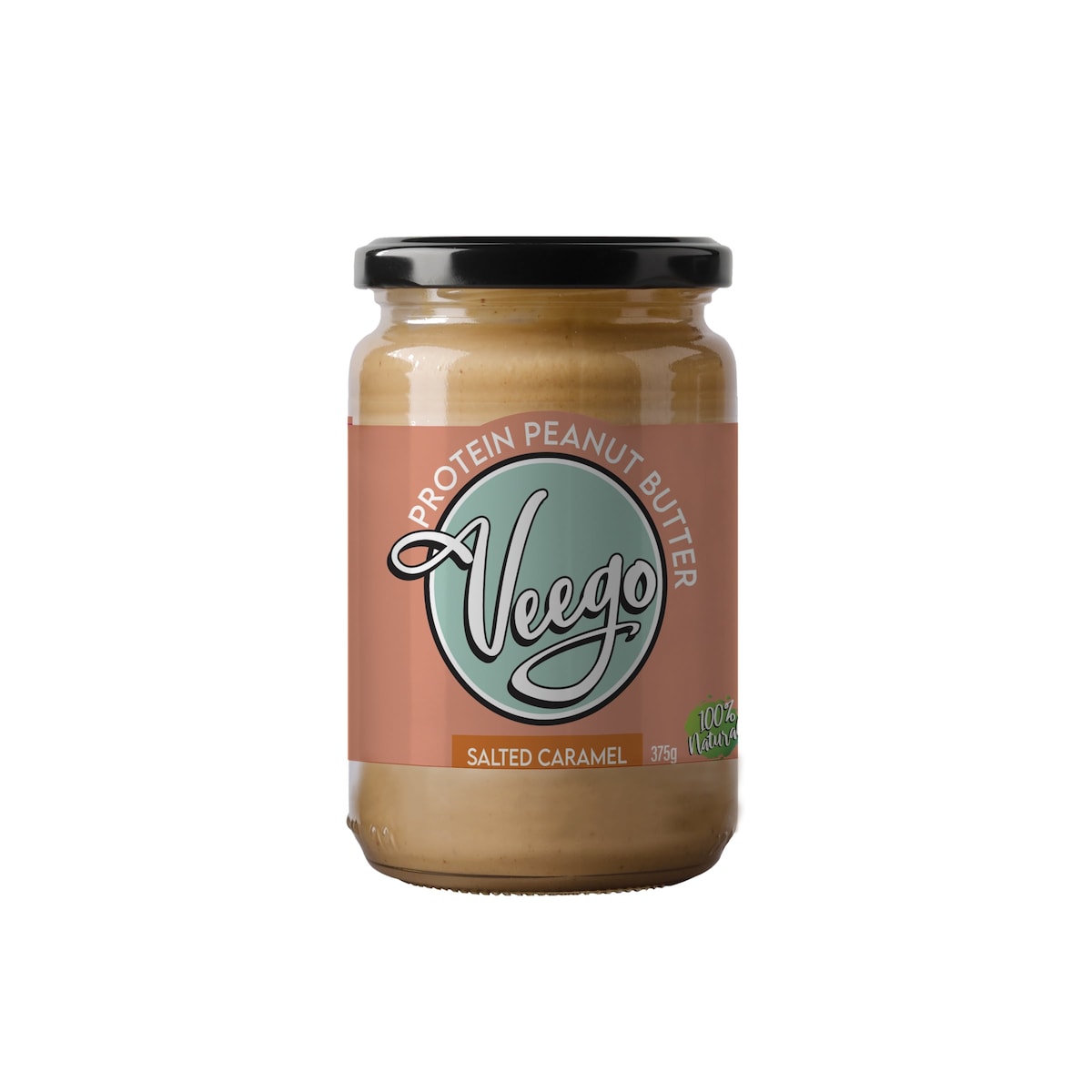 Veego Protein Peanut Butter - Salted Caramel 375g | Healthylife