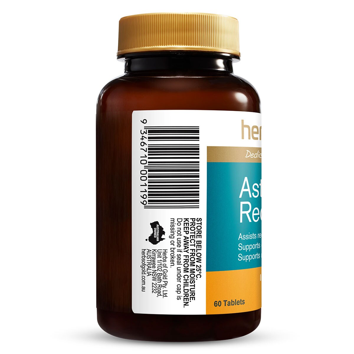Herbs of Gold Astra Recharge 60 Tablets