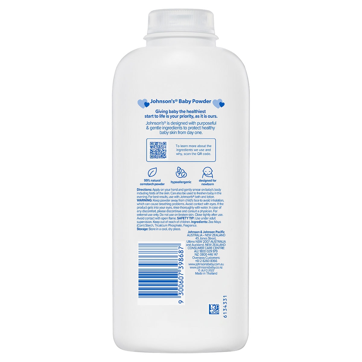 Johnsons Baby Powder 400g