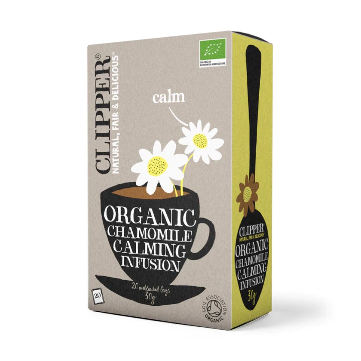 Clipper Chamomile Calming Infusion Tea 20 Tea Bags | Healthylife