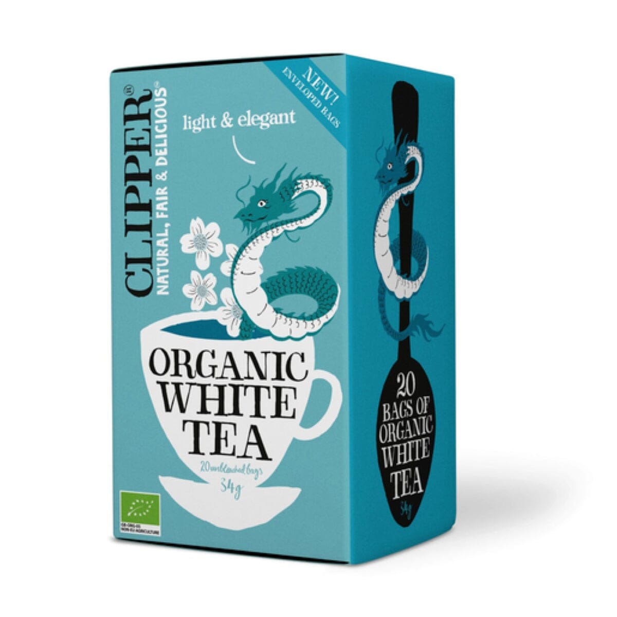 Clipper White Tea 20 Tea Bags | Healthylife