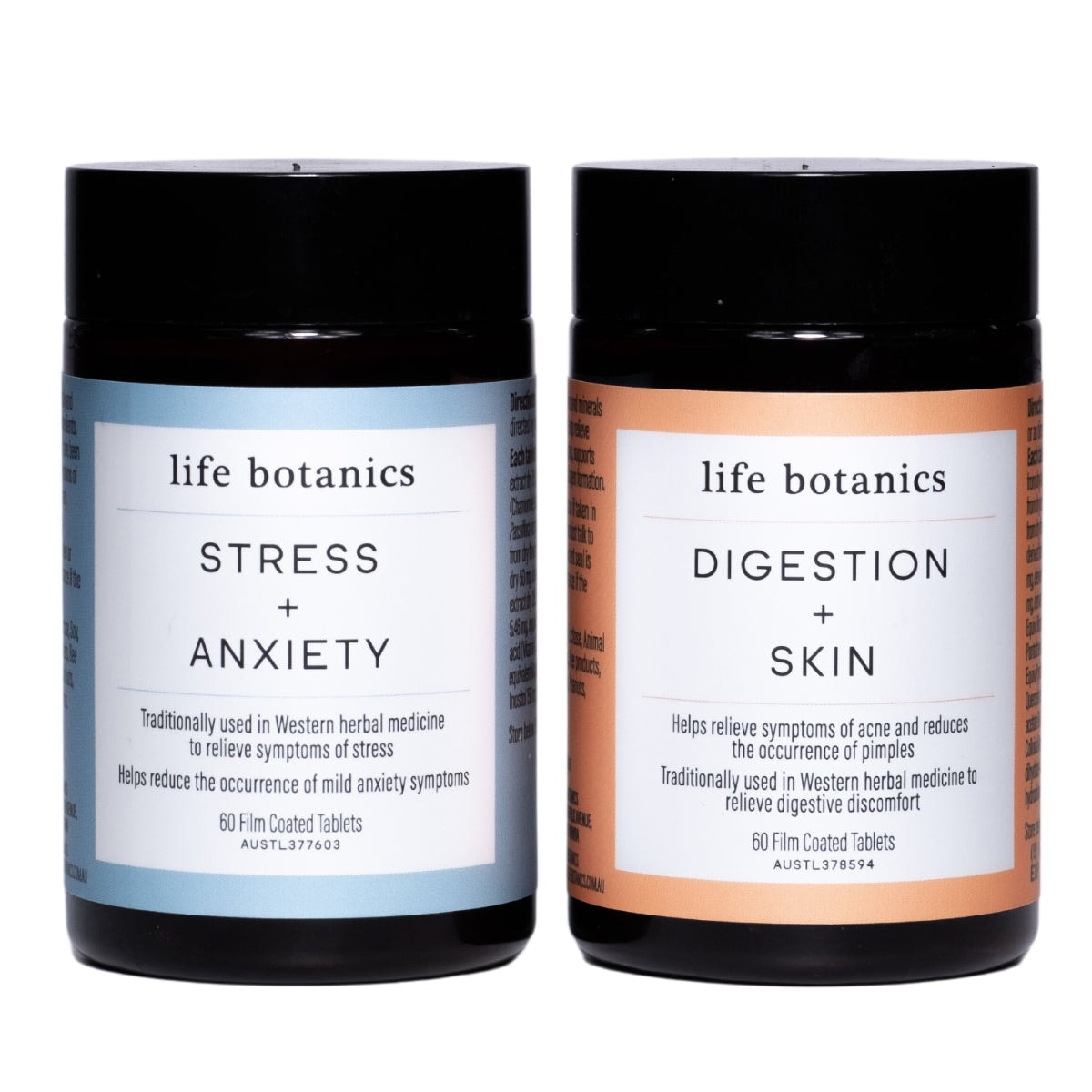 Life Botanics Stress + Skin Bundle | Healthylife