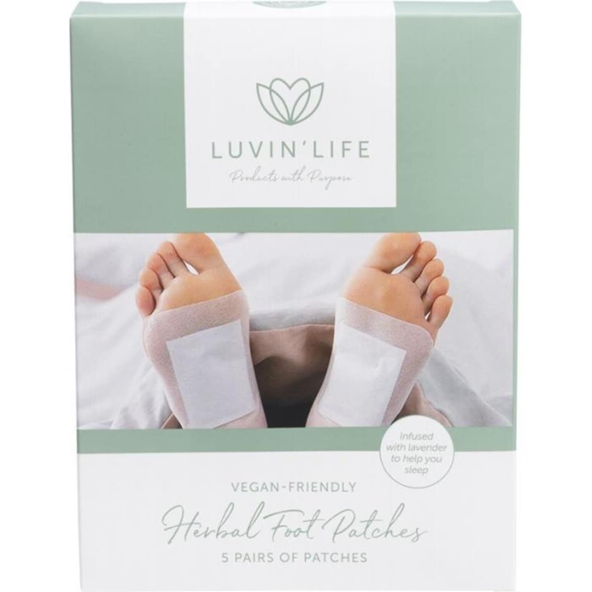 Luvin Life Herbal Foot Patches 10 Pack | Healthylife
