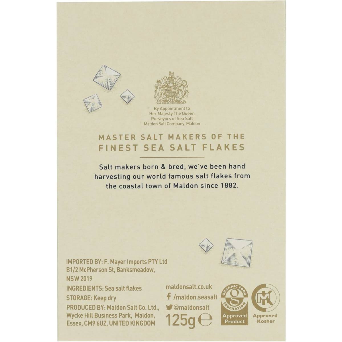 Maldon Salt Crystal 125g