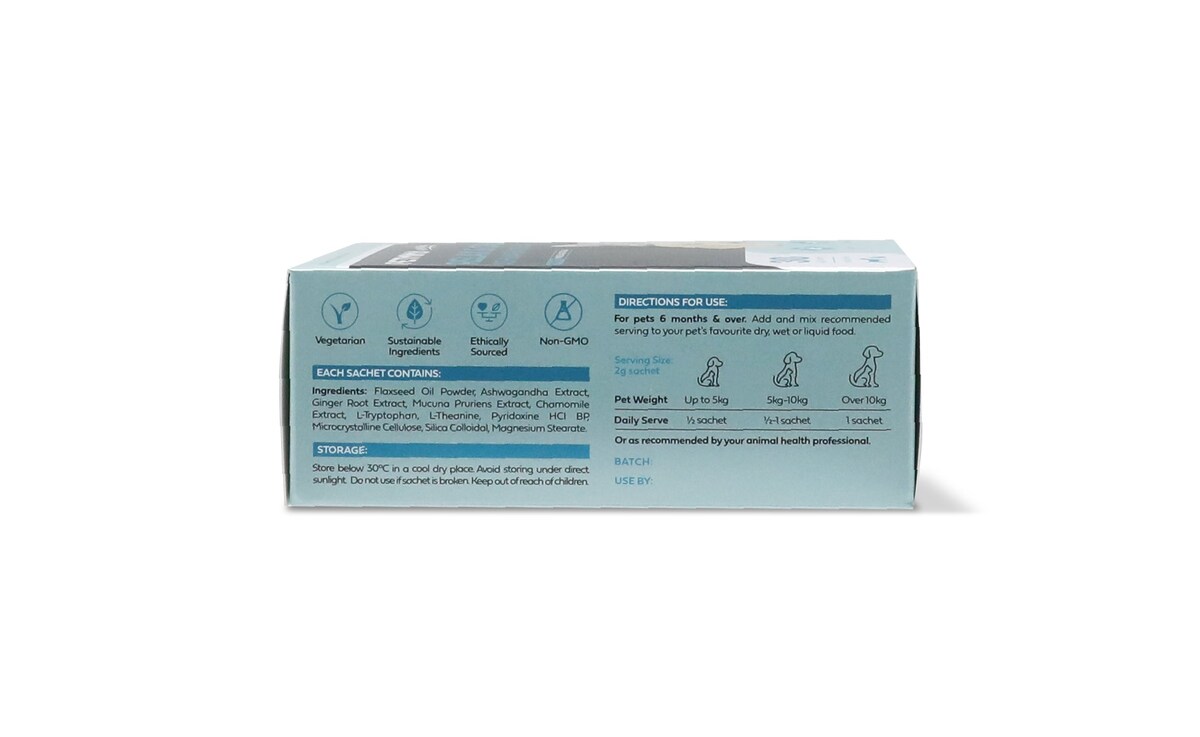 Petmima Relax & Calm + Ashwagandha Sachets 30 x 2g