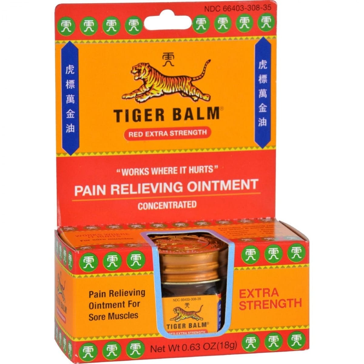 Tiger Balm Red Ointment 18g | Healthylife