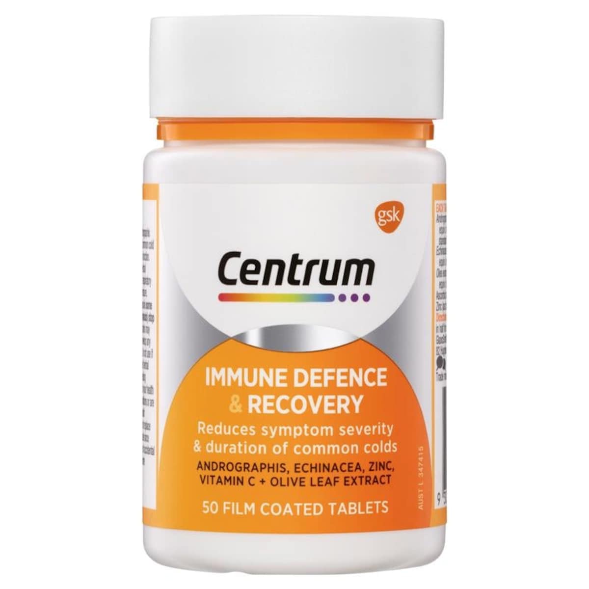 Centrum Immune Defence & Recovery 50 Tablets | Healthylife