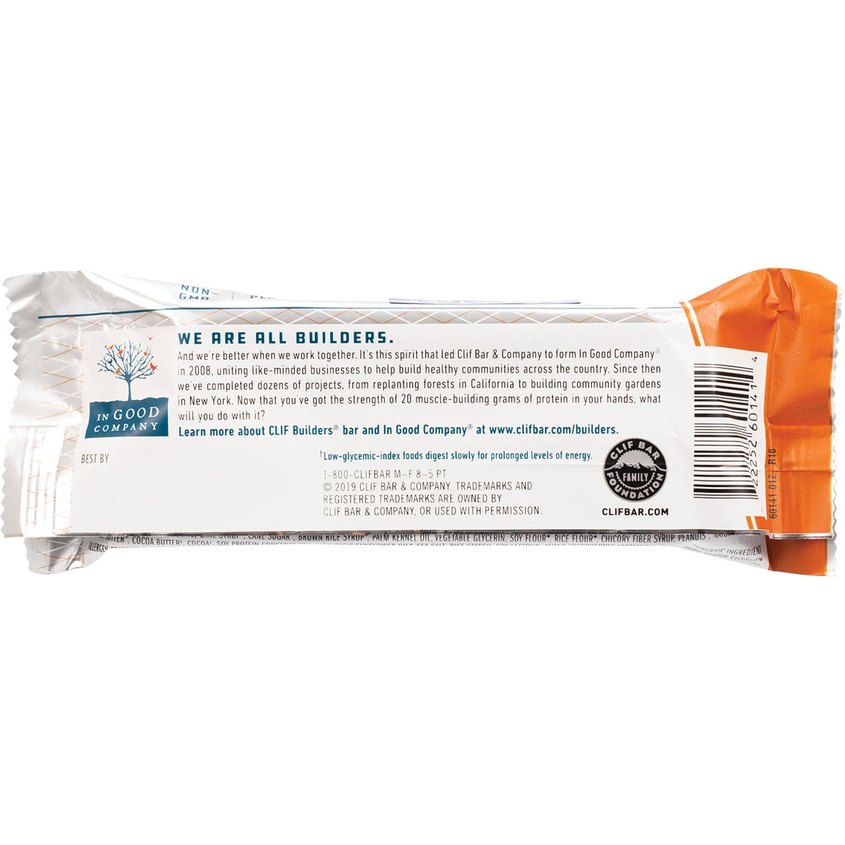 Clif Builders Bar Chocolate Peanut Butter 68G