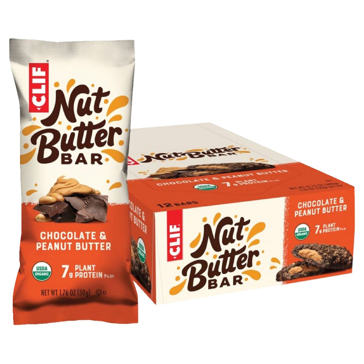Clif Nut Butter Bar Chocolate & Peanut Butter 50g