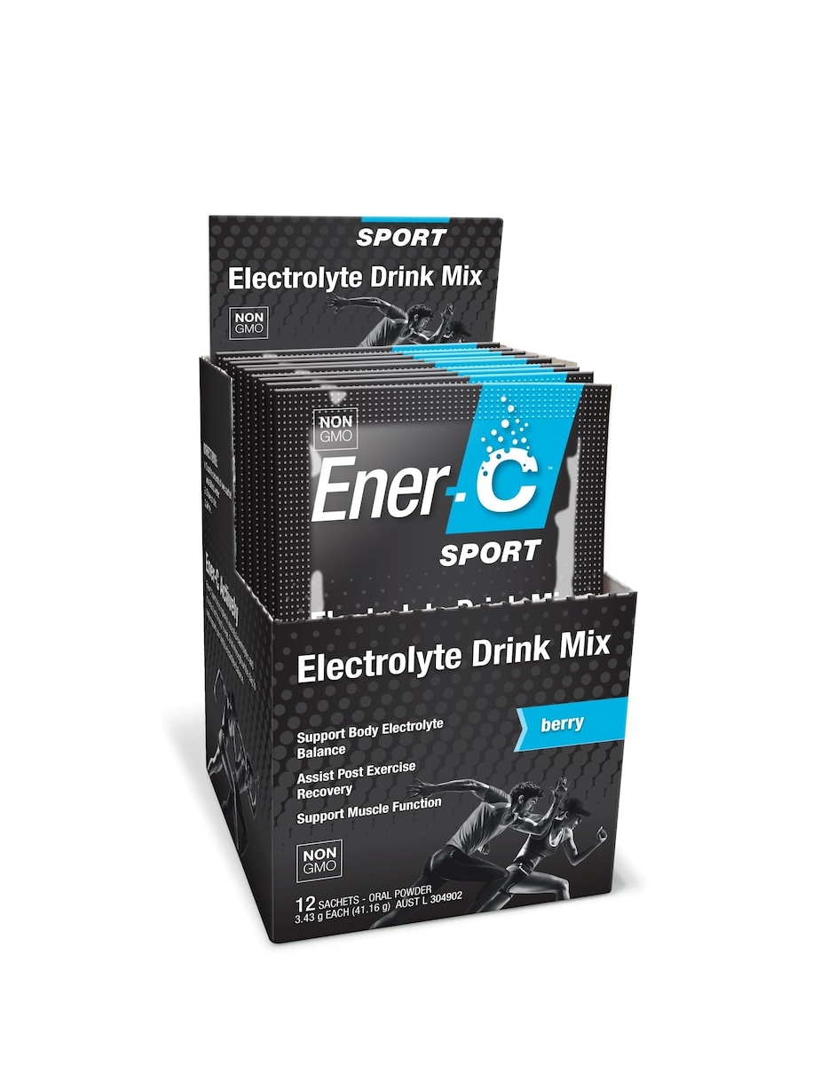 Ener-C Sport Electrolyte Drink Mix Berry 12 Sachets