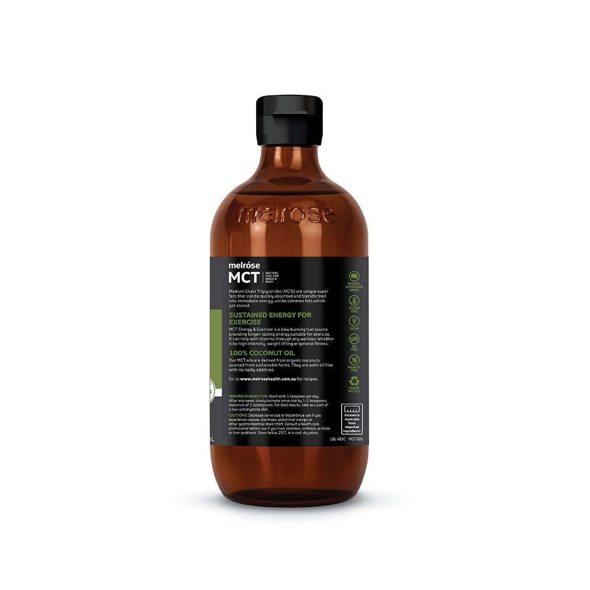Melrose Mct Oil Energy & Exercise 500ml